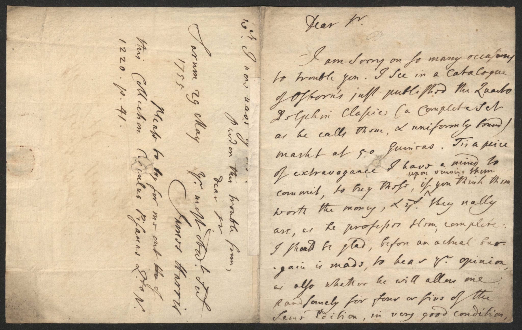 People on the Strand: John Nourse and Francis Wingrave, booksellers ...